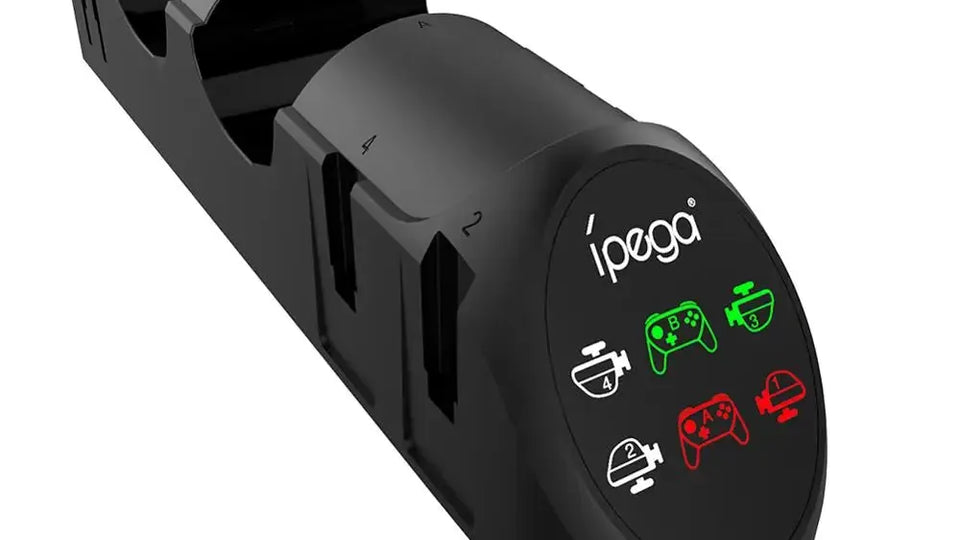 iPEGA PG 9187 Joycon and Pro controller multi charger for Nintendo Switch