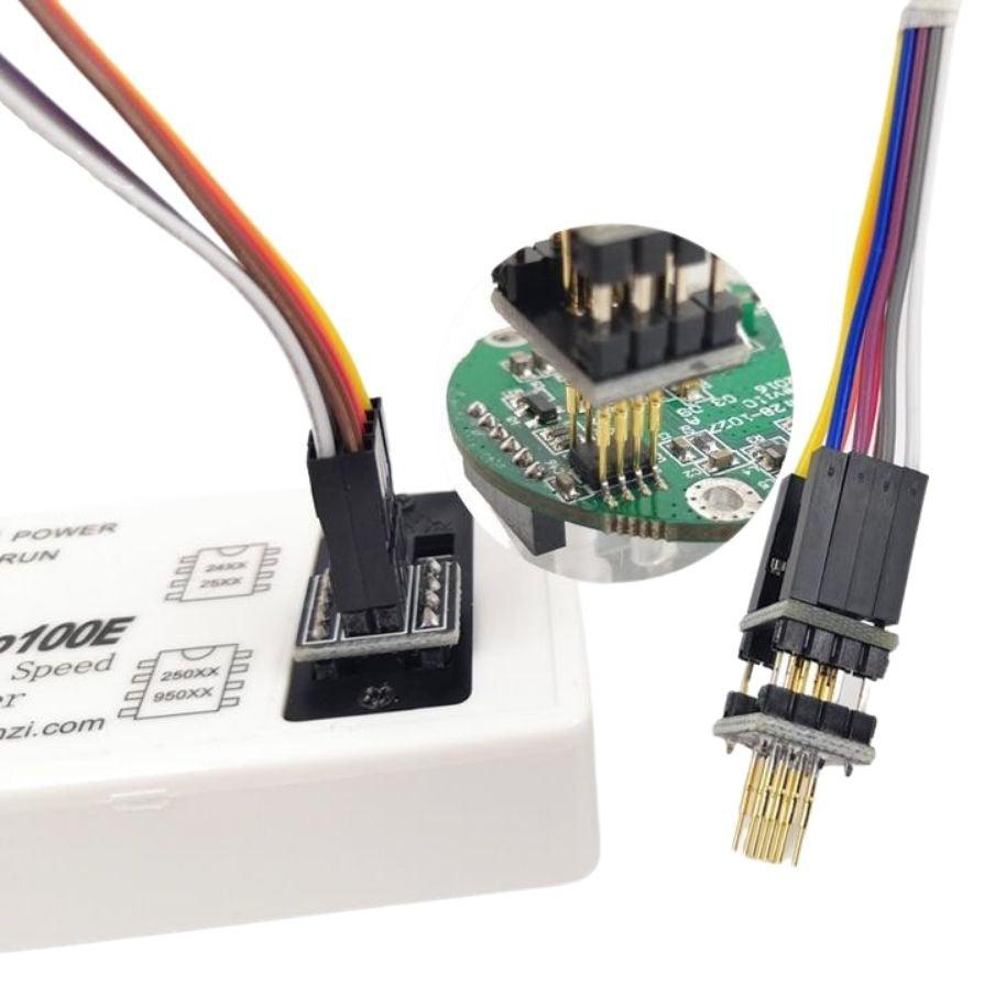 In-Circuit SPI Probe Programmer: For 24, 25, 93 EEPROM, 25 Flash, and ...
